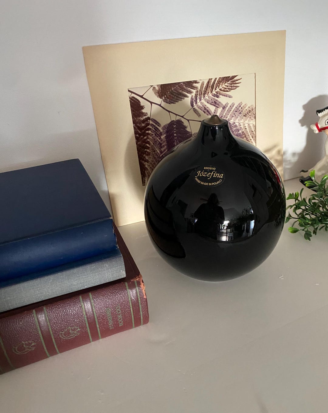 Jozefina Krosno Oil Lamp / Made in Poland / Hand Blown Art Model Glass ...