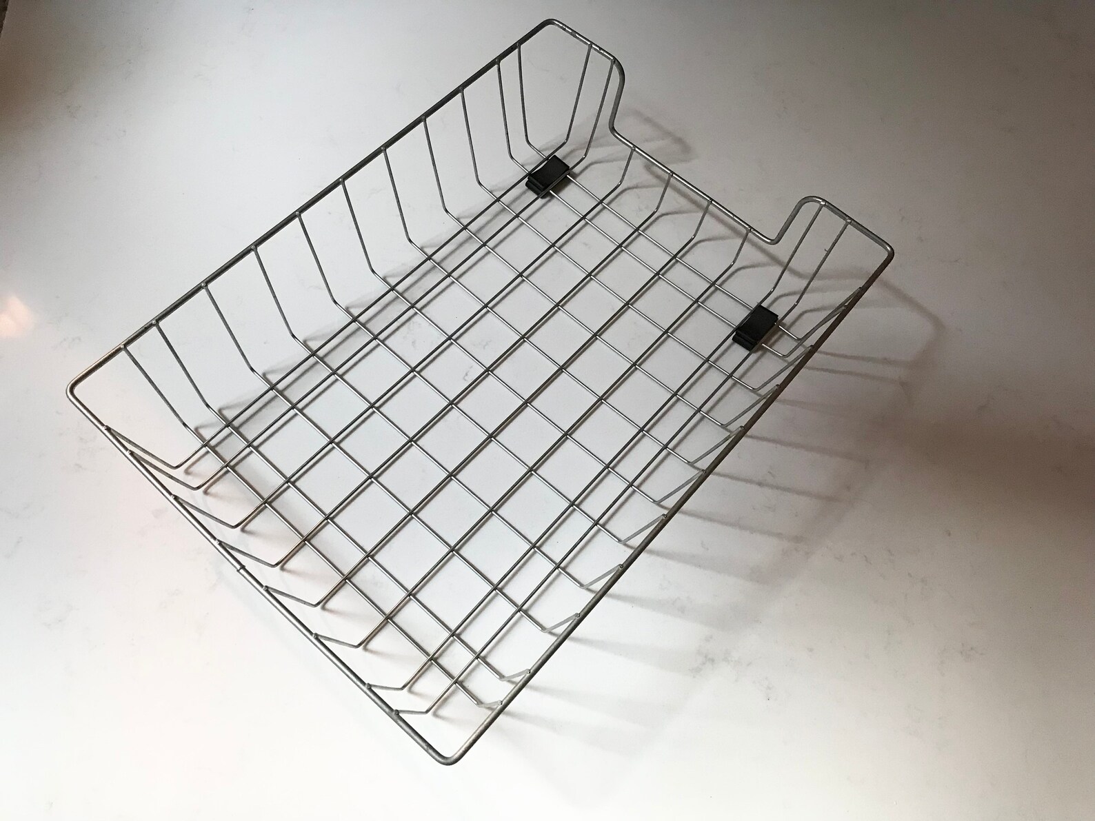 Metal Organizer Tray / Mail Container / Desk Accessory / Paper - Etsy