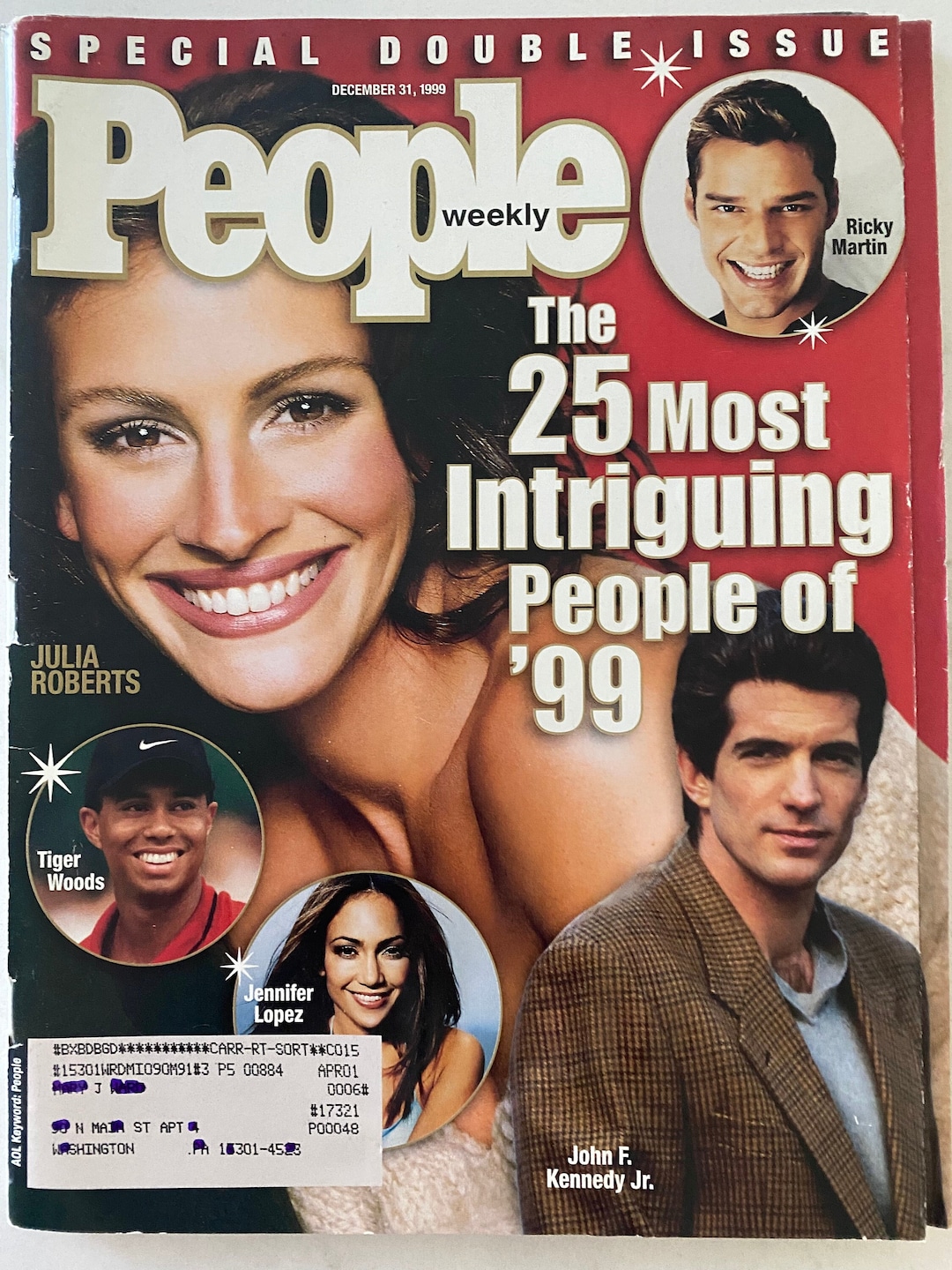 PEOPLE Magazine 25 Most Intriguing People 1999 / Vintage People Mail ...
