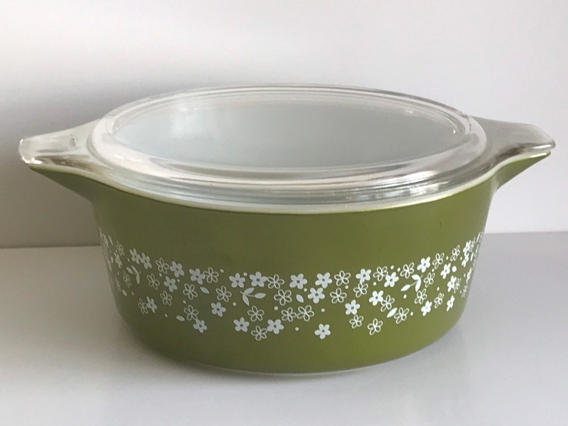 Complete Your Set Vintage Pyrex USA Spring Blossom Verde - Etsy