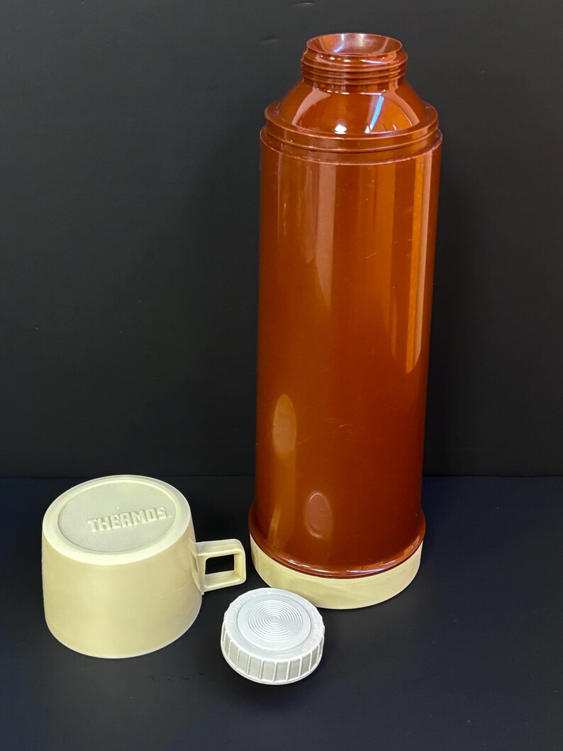 Vintage 1980s Tim Hortons Donuts Thermos With Cup Lid 28oz 840ml ...