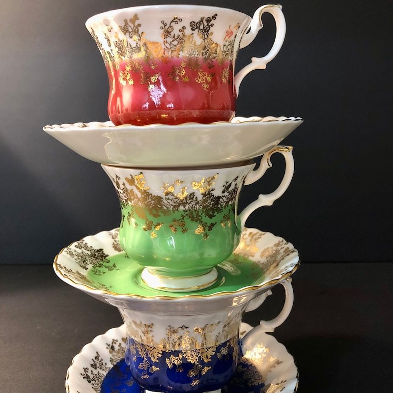 Tea Set Made in England - Etsy