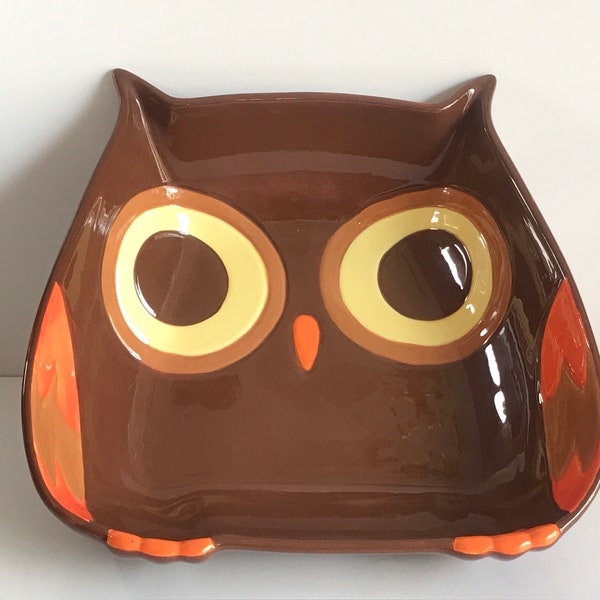 Owl Dish - Etsy