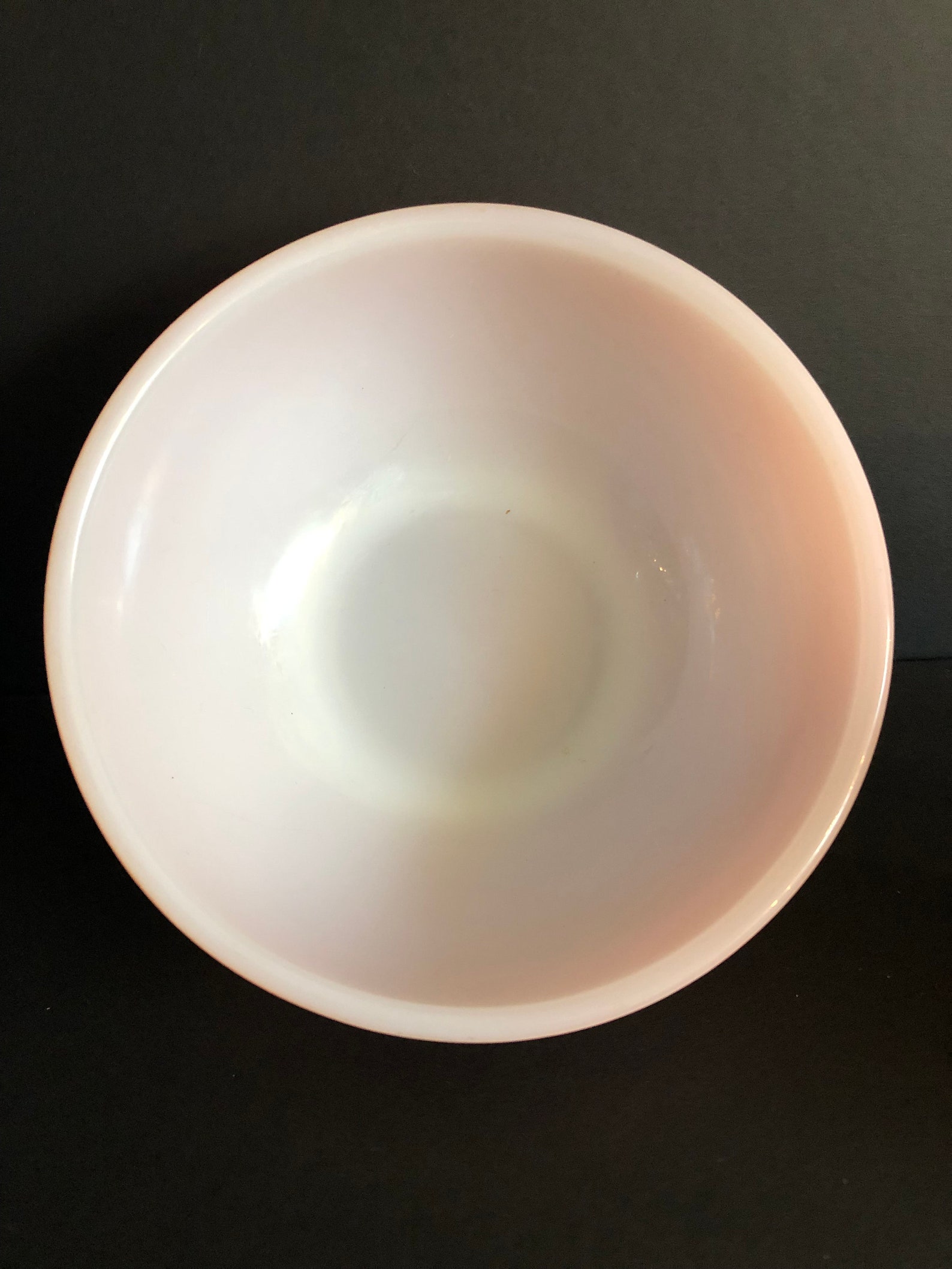 Hard to Find Milk Glass Pink Fire King Mug and Cereal Bowl Set | Etsy