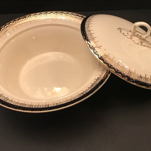Vintage, Myott Sons England 22 Kt Westpoint #2570 Cobalt Blue and Solid ...