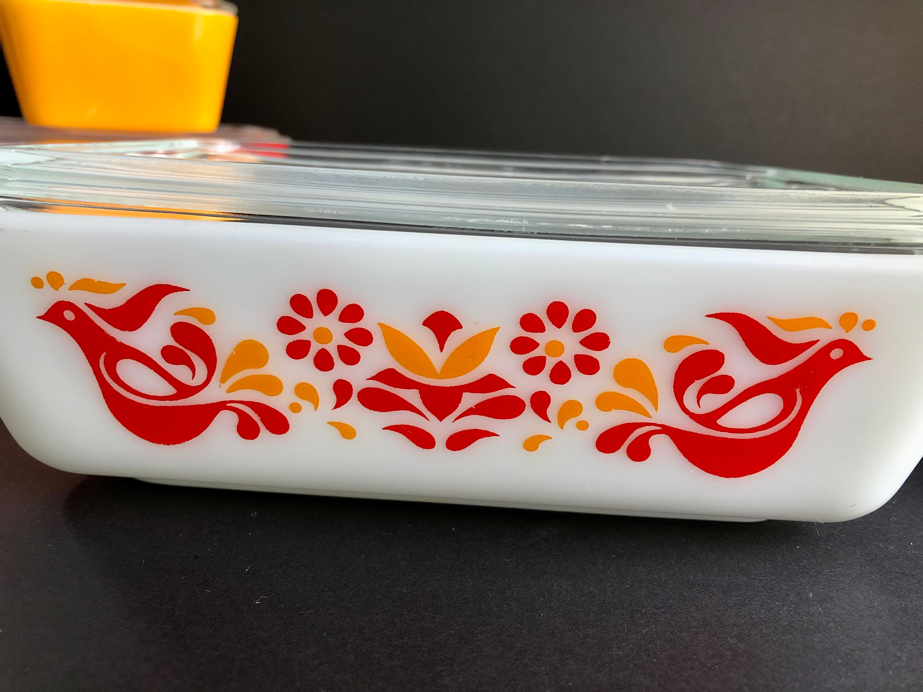 Vintage Full Set of Pyrex Fridgie Refrigerator Dish Milk - Etsy