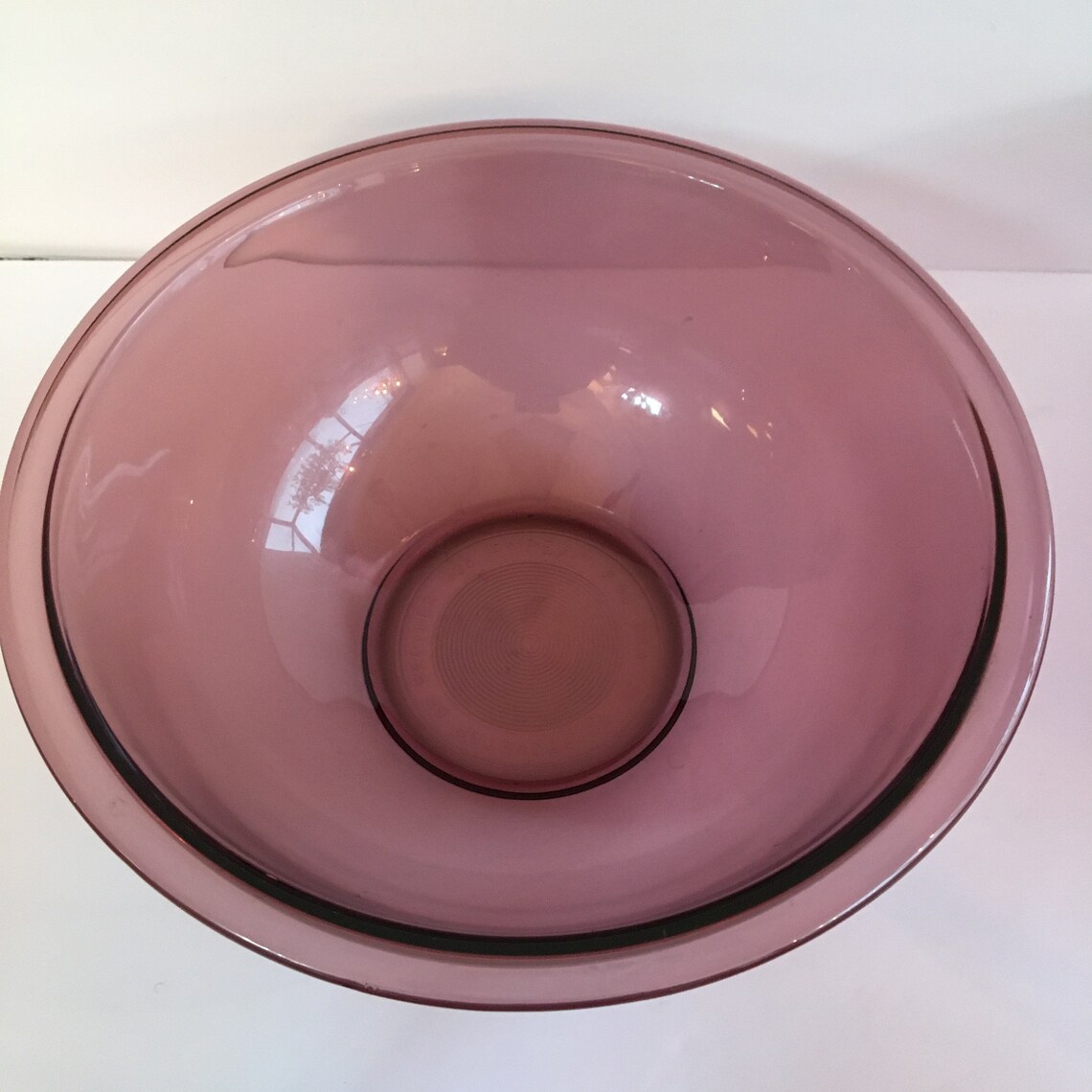 Vintage Pyrex Cranberry, Set of 4 Glass Nesting Bowls, #322 1 Lt, #323 ...