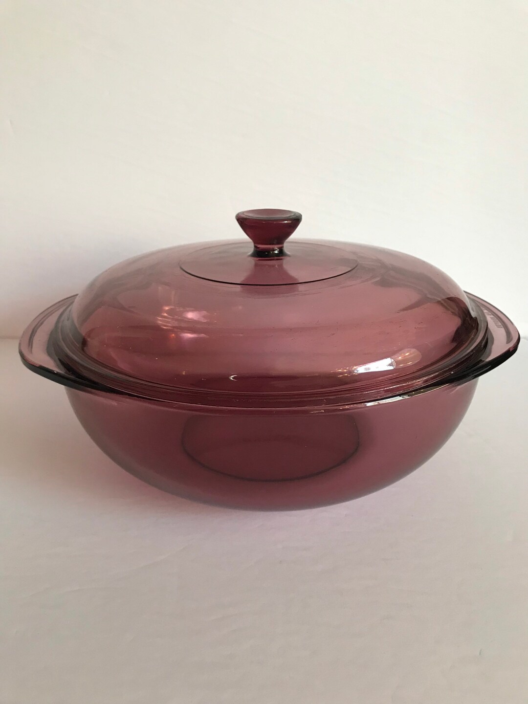 Vintage, Pyrex Corning Vision, Casserole Dish With Lid and Handles ...