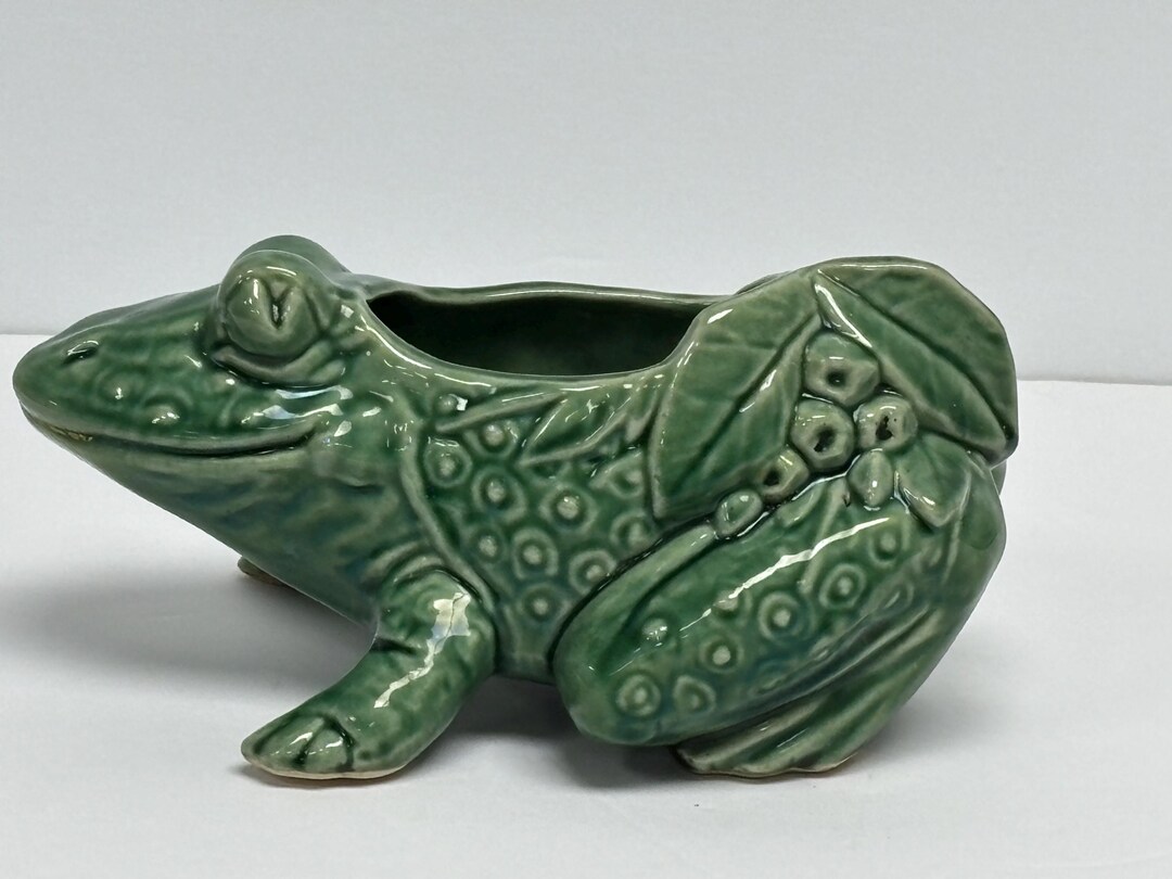 Vintage MCM Mccoy Pottery, Frog-shaped Planter Made in USA 1950's - Etsy