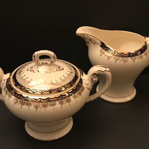 Vintage, Myott Sons England 22 Kt Westpoint #2570 Cobalt Blue and Solid ...