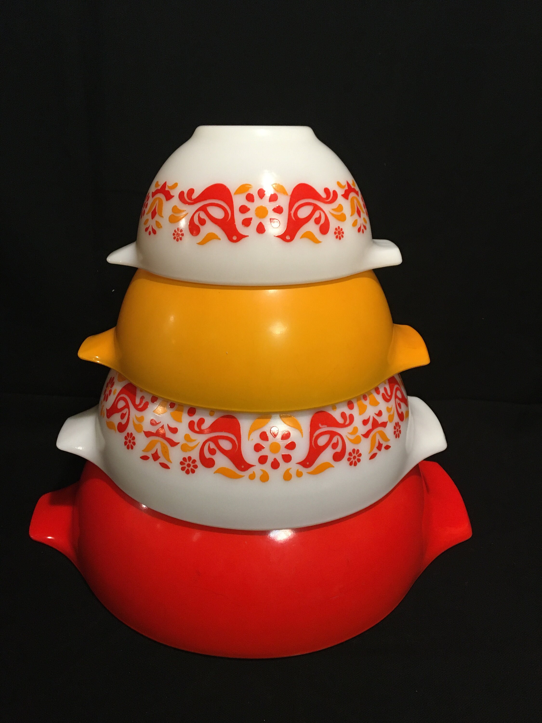 Vintagepyrex Friendship Full Set 441442443444 Set of - Etsy