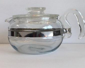 Vintage Pyrex Flameware Teapot Pyrex 6 Cup - Etsy