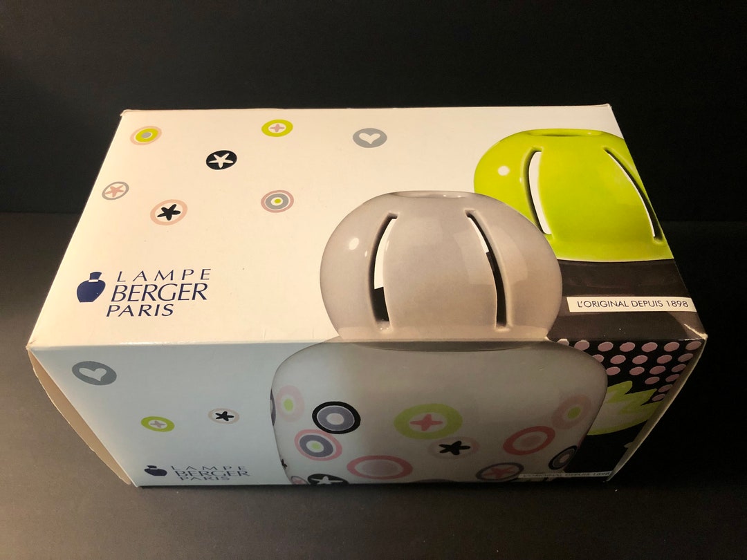 Vintage Lampe Berger Maison Berger « Happy Grise » Fragrance Perfumed ...