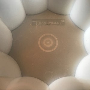 Vintage, Tupperware, #1202 Jello Mould, Turquoise Blue/ Clear Lid 1970 ...