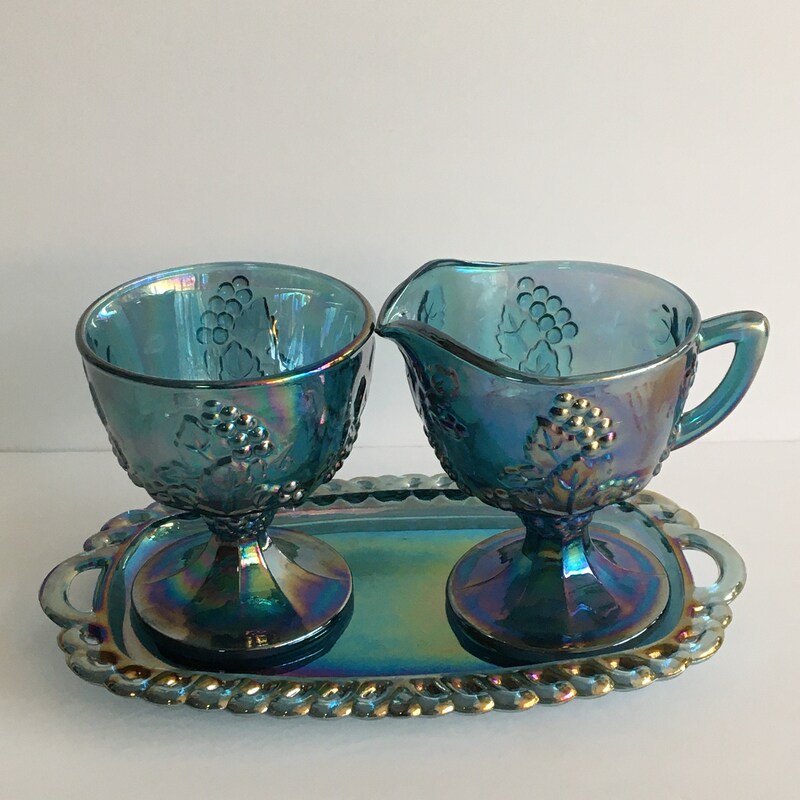 Indiana Glass Blue - Etsy