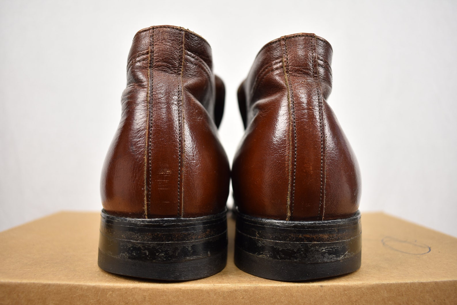 JC Penney Brown Moc Toe Monk Strap Ankle Boot Size: 9.5B - Etsy