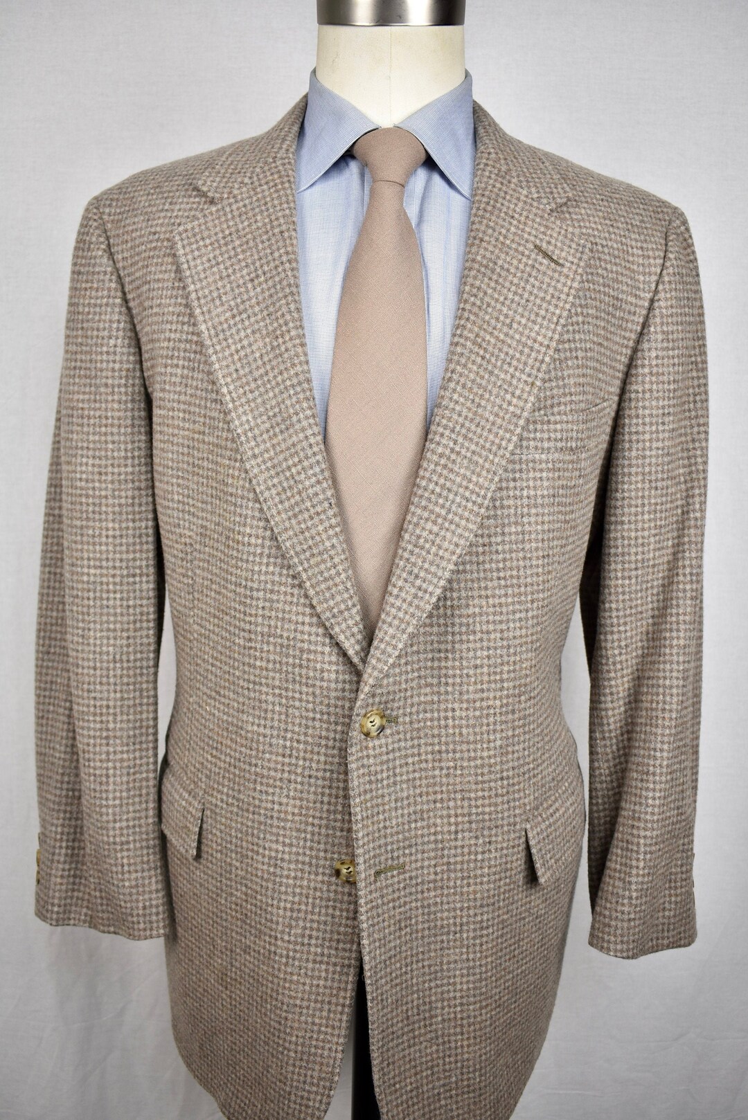 1976-1994 Cricketeer "man in Wool" Light Brown Two Button Sport Coat ...