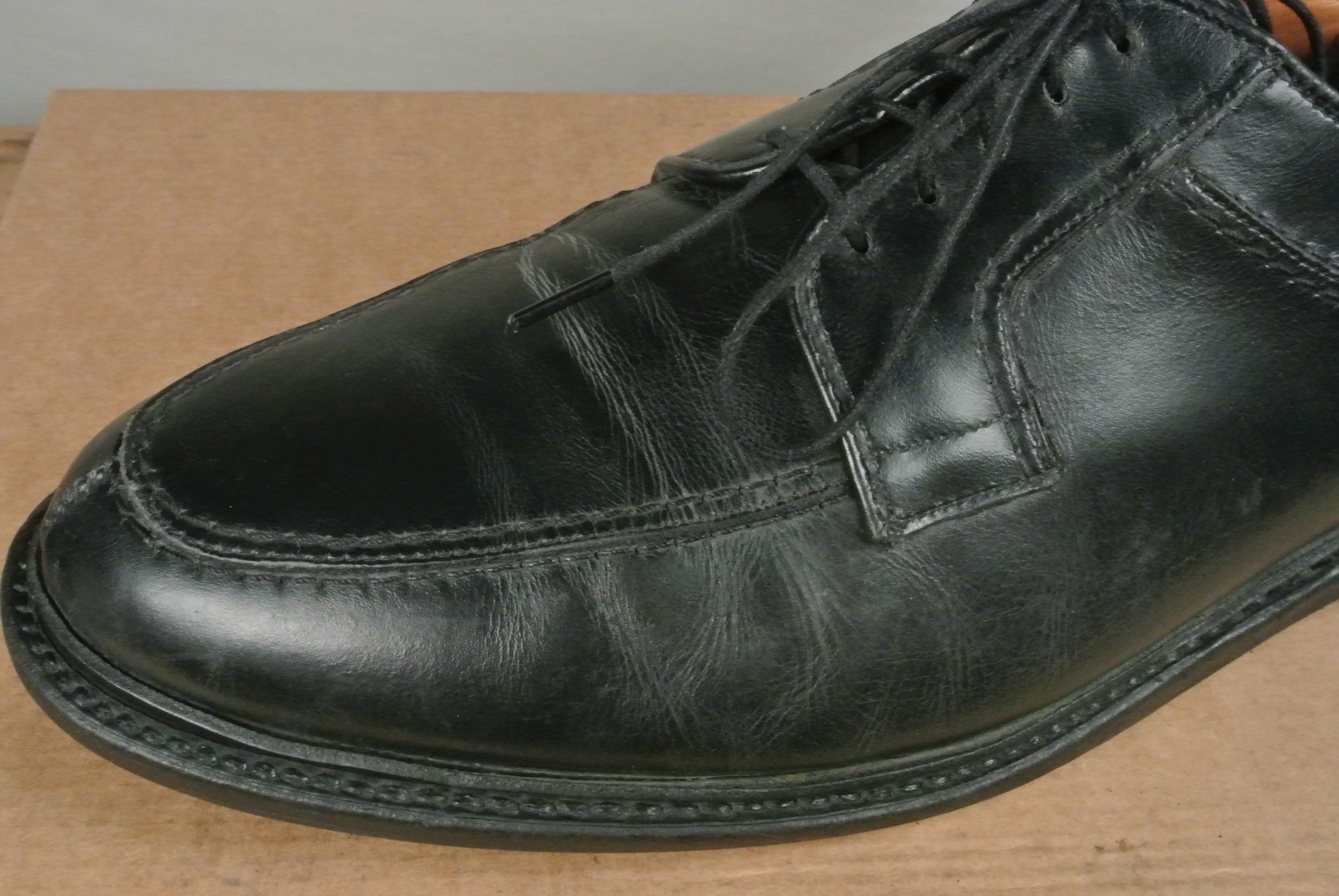 Allen Edmonds Norse Black Split Moc Toe Lace up Blucher - Etsy