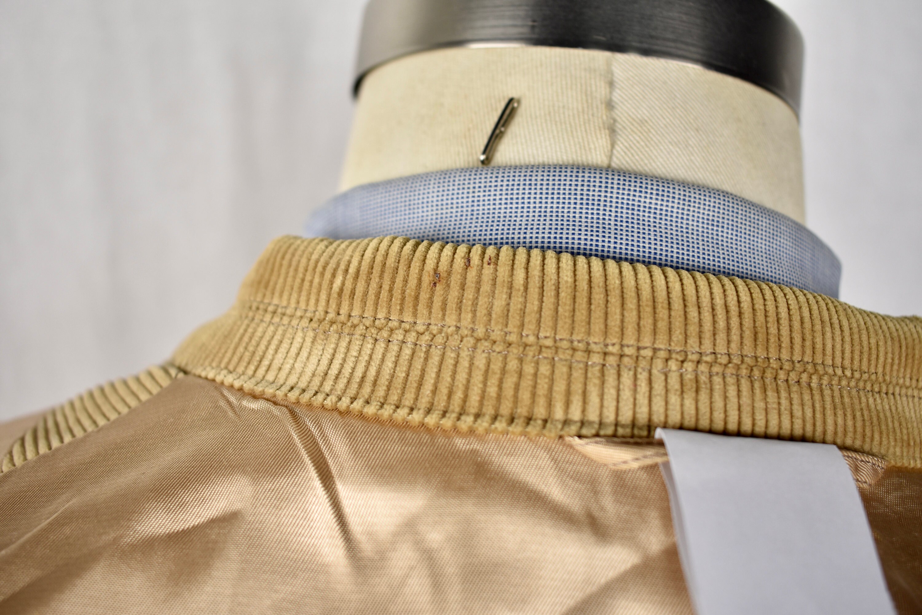 Fashion Lane Solid Light Brown Cotton Corduroy Two Button - Etsy