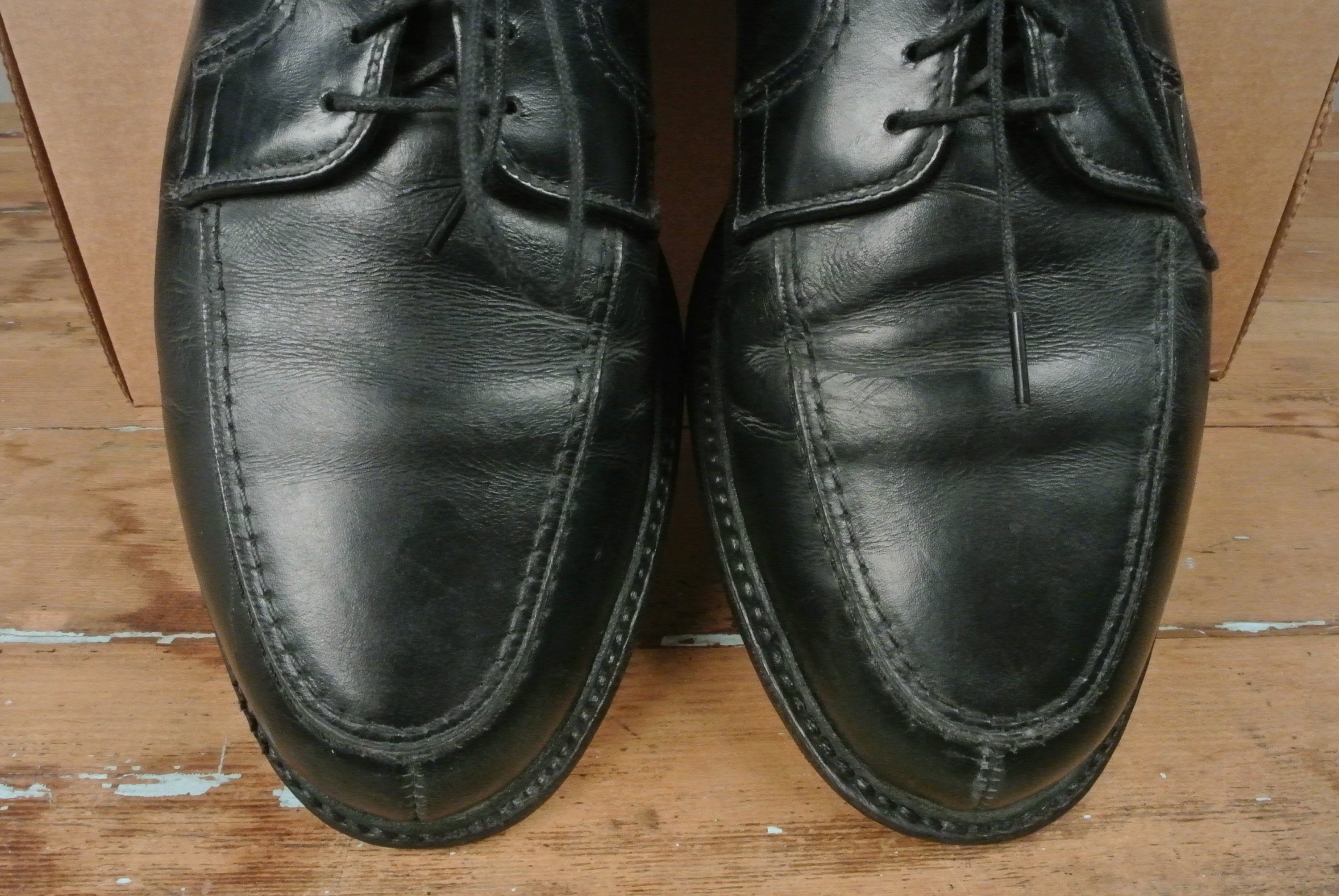 Allen Edmonds Norse Black Split Moc Toe Lace up Blucher - Etsy