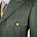 1950-60's Heck Ross Uniform Co Dark Green Formal Military Two Pc Suit ...