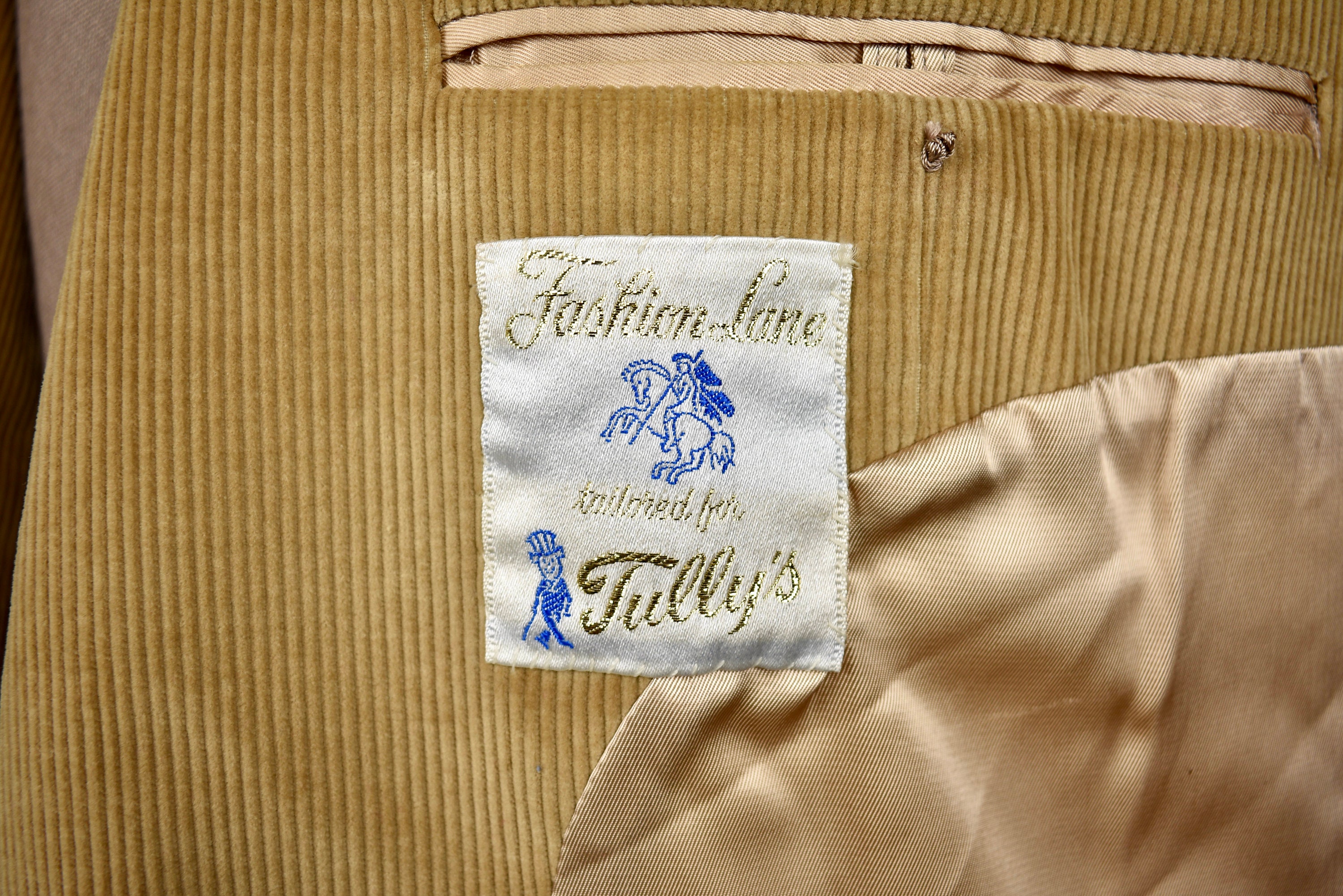 Fashion Lane Solid Light Brown Cotton Corduroy Two Button - Etsy