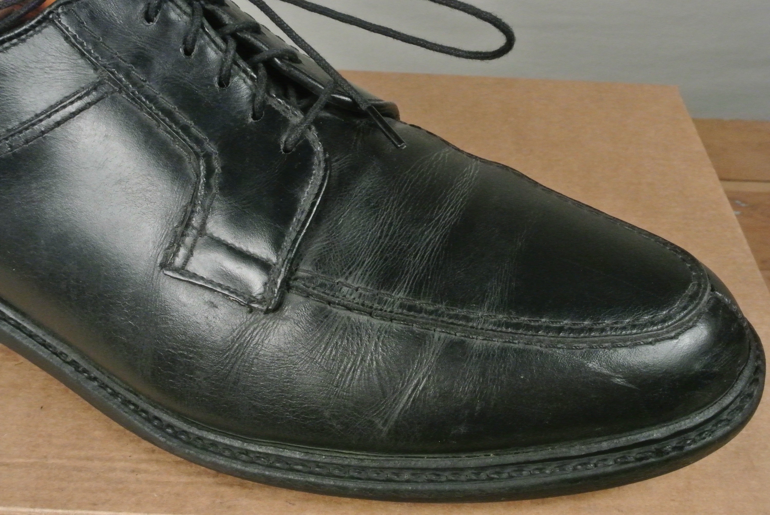Allen Edmonds Norse Black Split Moc Toe Lace up Blucher - Etsy