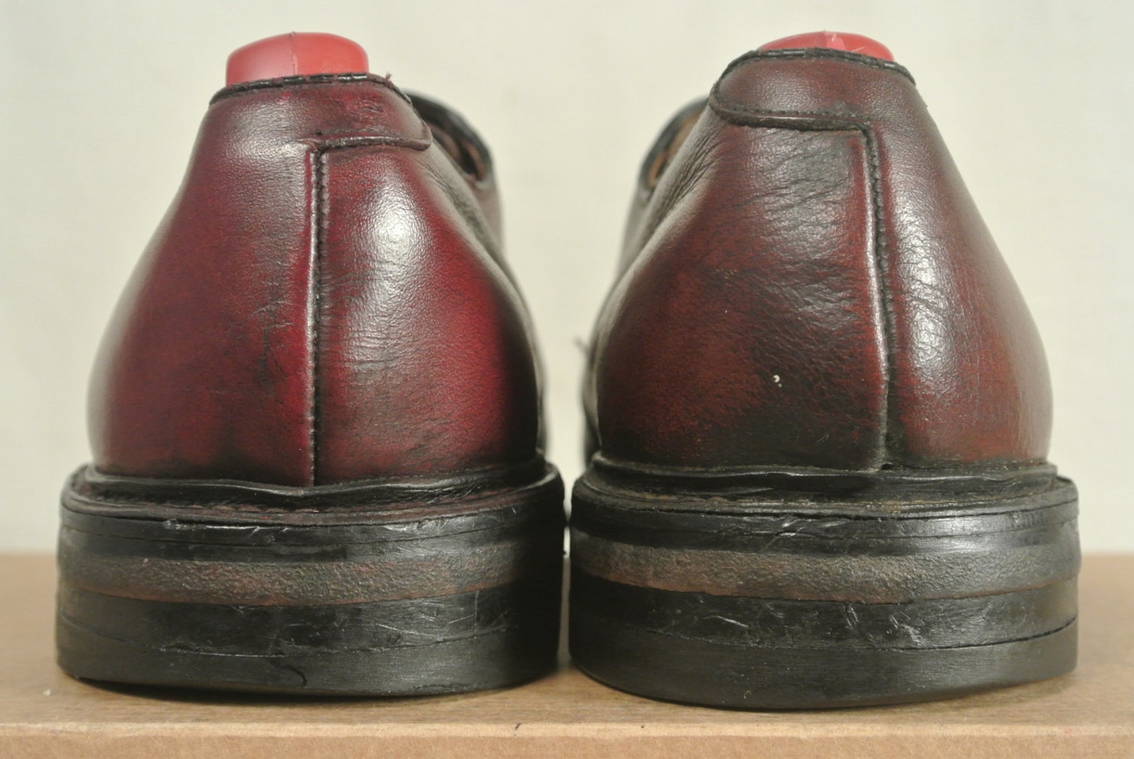 Freeman Free Flex Burgundy Round Toe Lace up Blucher Men's - Etsy