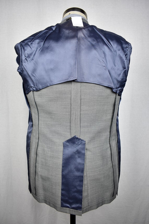 1976-1994 H. Freeman & Son Solid Light Gray Wool 3/2 … - Gem