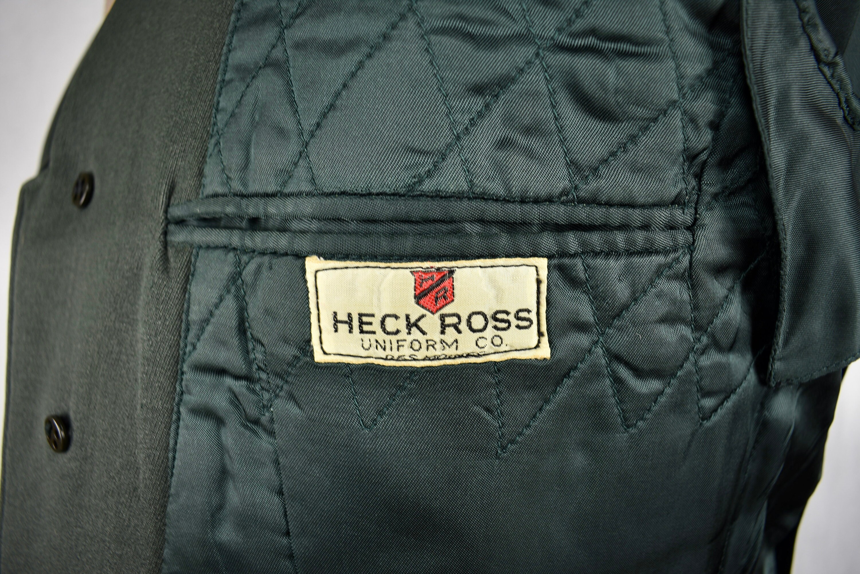 1950-60's Heck Ross Uniform Co Dark Green Formal Military Two Pc Suit ...