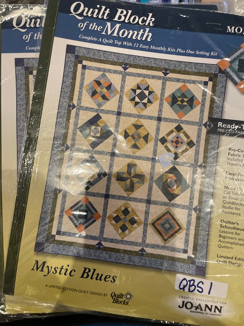Quilt Block of the Month Single Packages - Multiple Designs. - Etsy