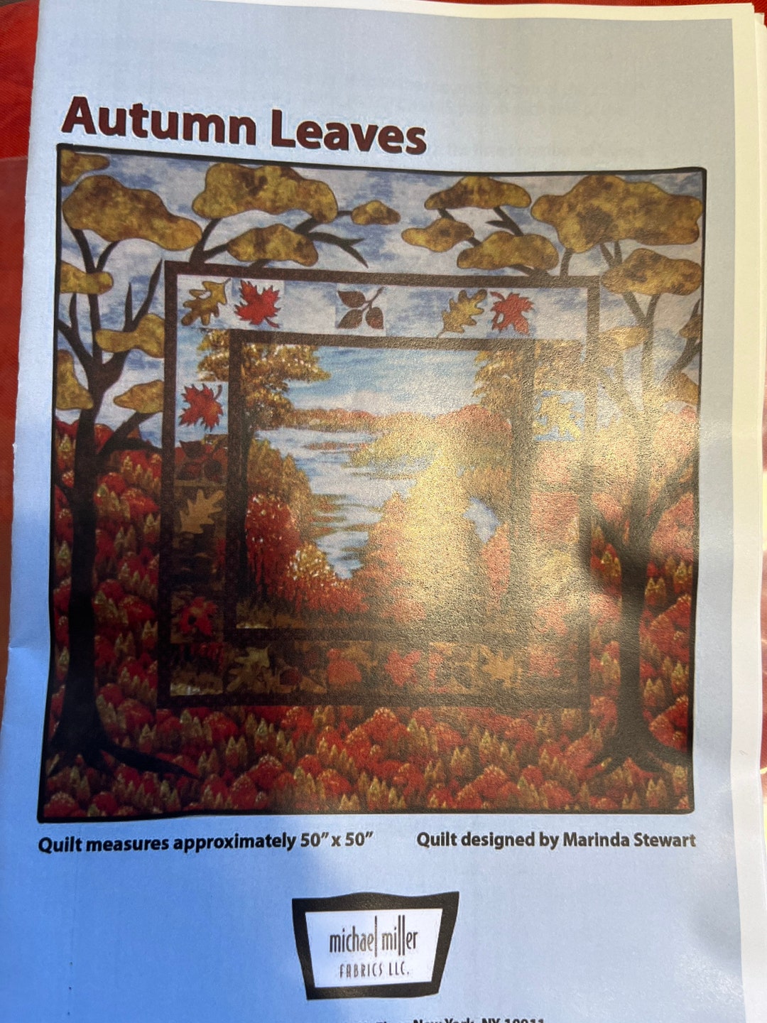 Autumn Leaves Kit #3699 Quit Kit by Keepsake Quilting - Etsy