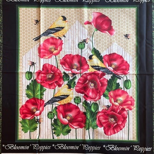 Floral Fabric Panels - Etsy