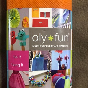 Oly-fun Pre Packaged Multi-purpose Craft Material. 3 Yards by 20” - Etsy