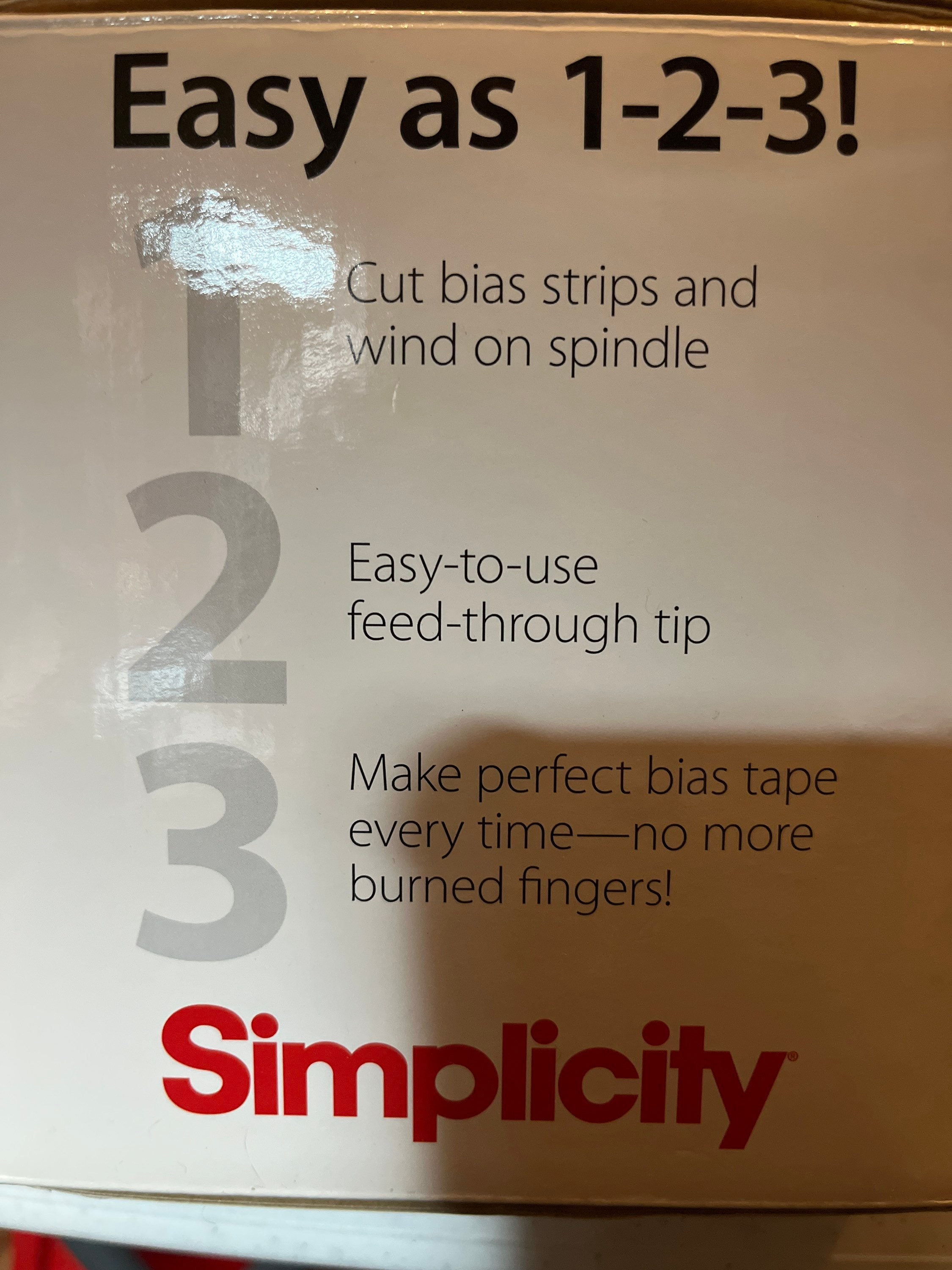 Simplicity Bias Tape Maker Etsy