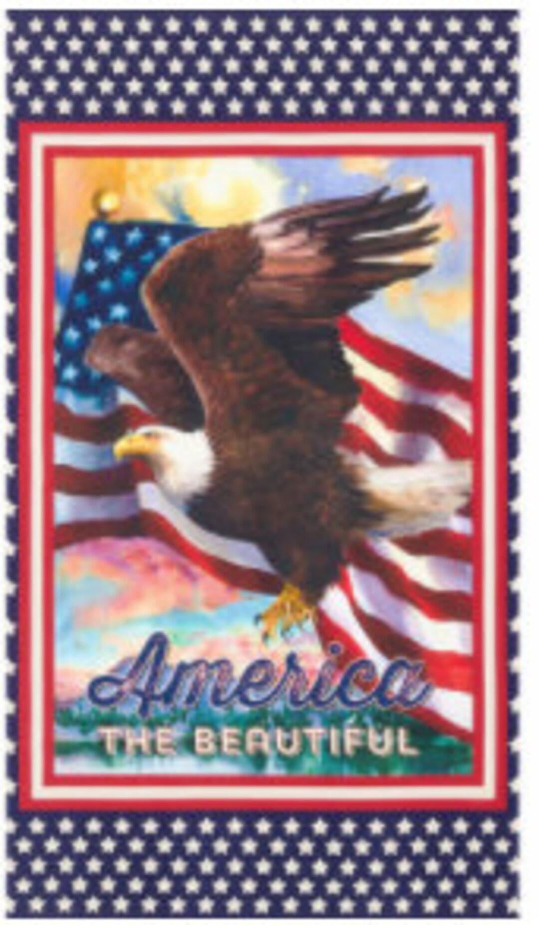 Patriotic Fabric Panels - Etsy