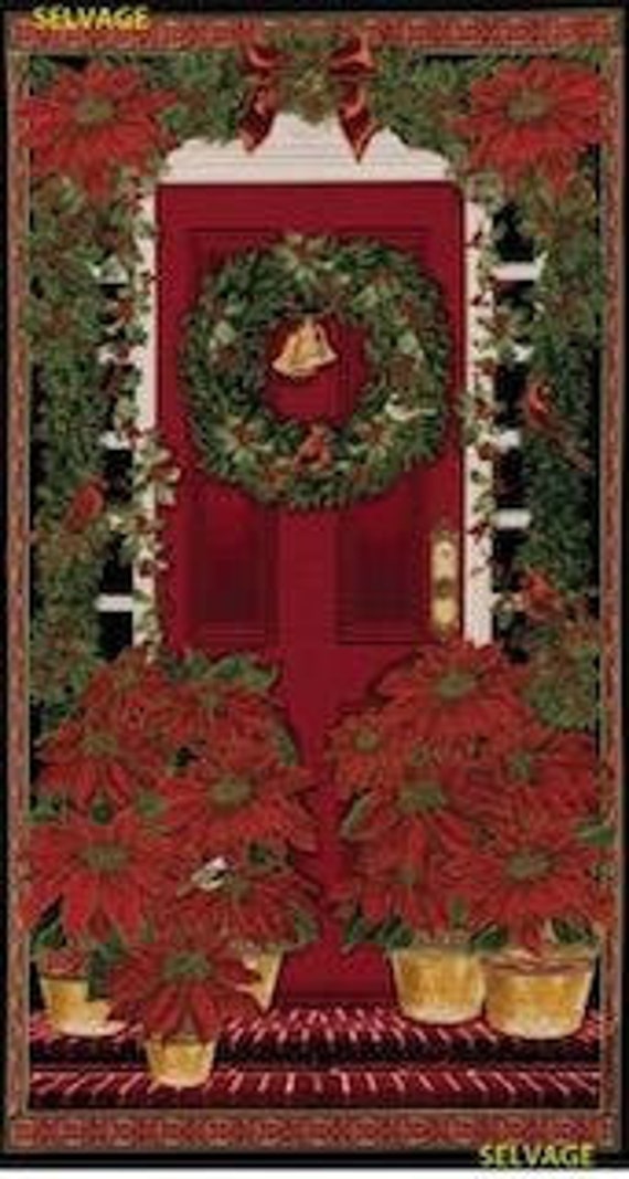 Welcome Home for the Holidays Panel Wall Quilt Kit. | Etsy