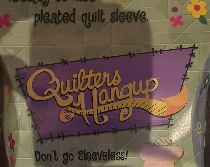 Quilters Hang up – Pleaded Quilt Sleeve - Etsy