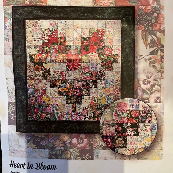 Rose in Bloom Quilt Kit - Etsy