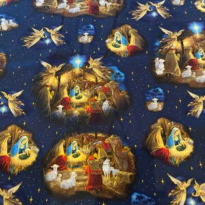 Nativity and Bible Fabric Panels - Etsy