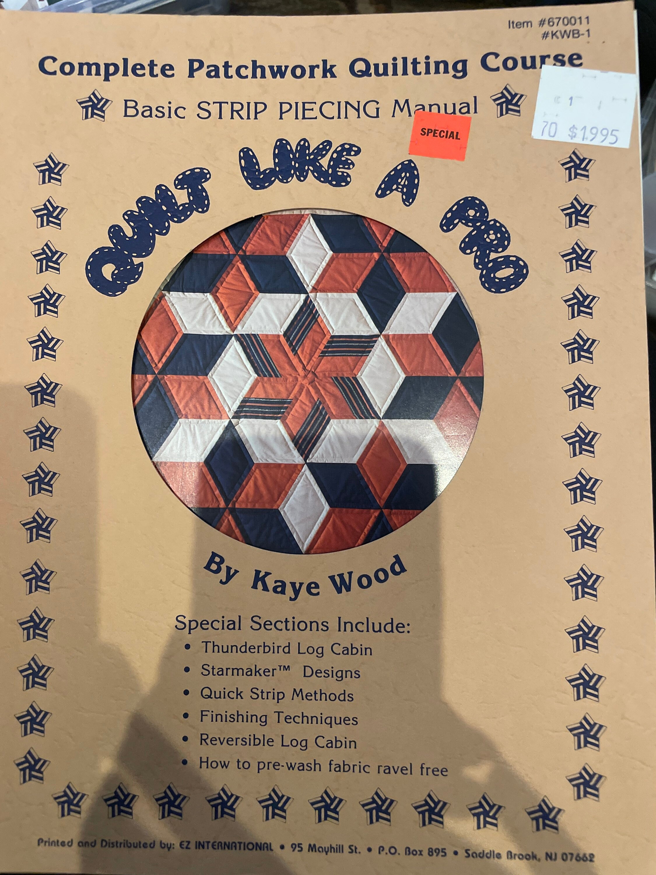 Large Quilt Pattern and Instruction Books. - Etsy