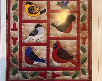 Backyard Birds Wall Quilt Quilting Kit, From Rachel's of Greenfield ...