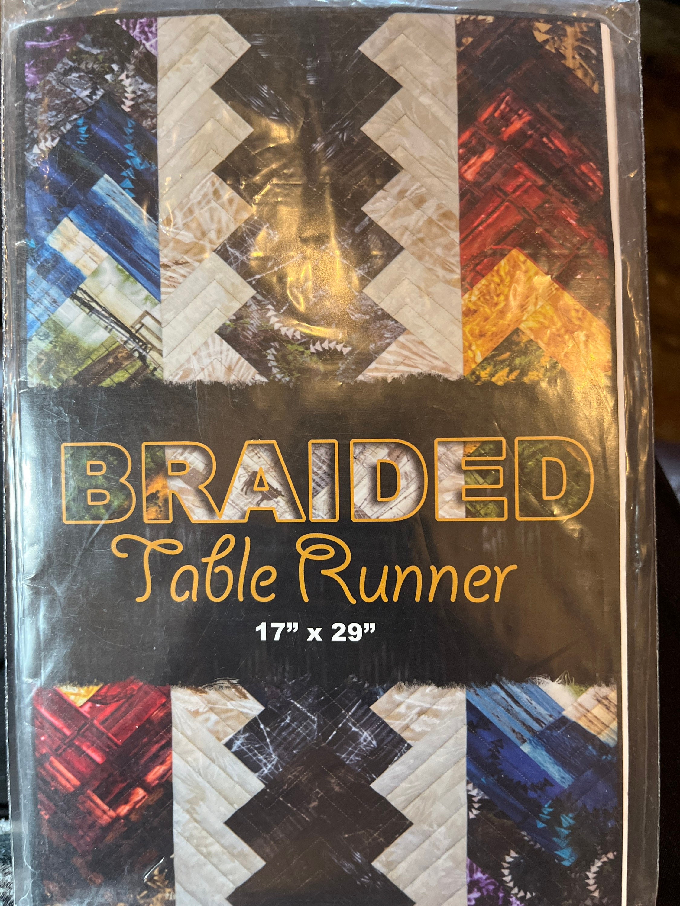 Judy Niemeyer Braided Table Runner, Foundation Paper Piecing Quilt ...