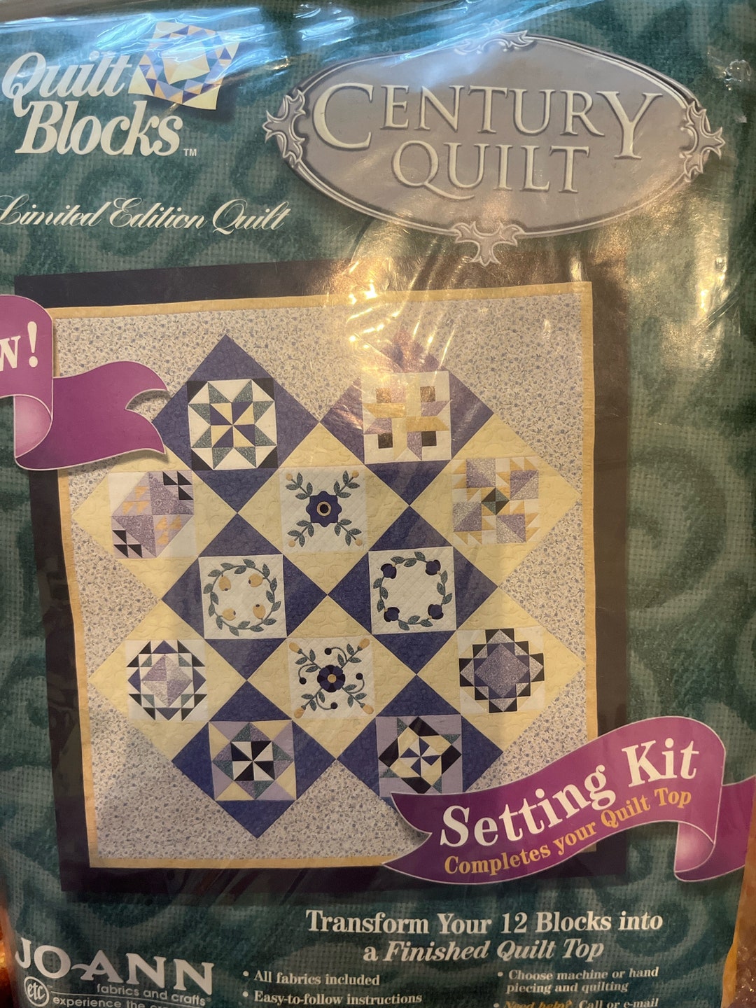 Setting Kits for Joann QUILT Block of the Month. - Etsy