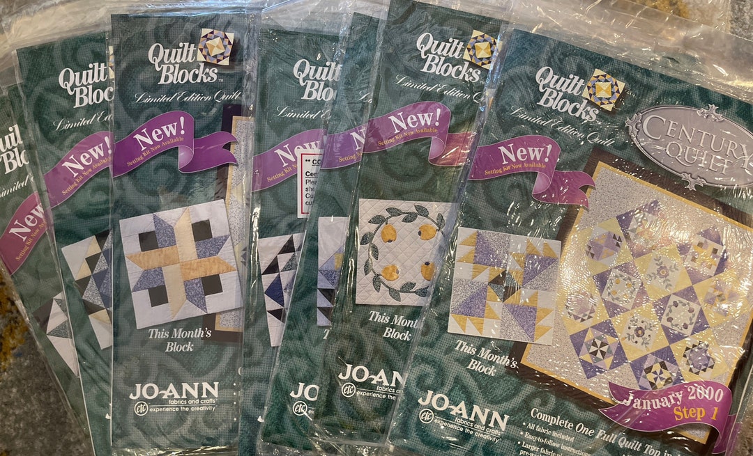 Century Quilt Block of the Month, by Quilt Blocks for Joann Complete ...