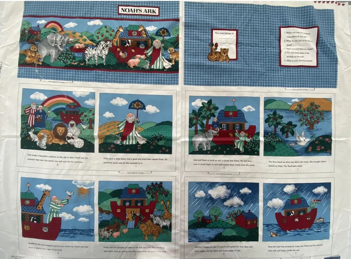 Children’s Fabric Soft Book Panels - Etsy