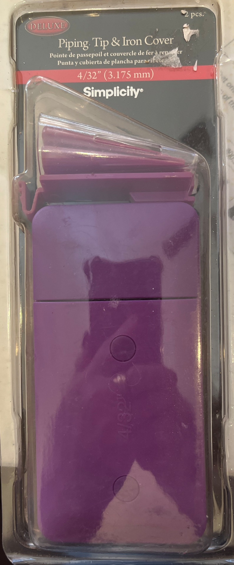 Simplicity Piping Tips and Iron Cover for Use With the - Etsy