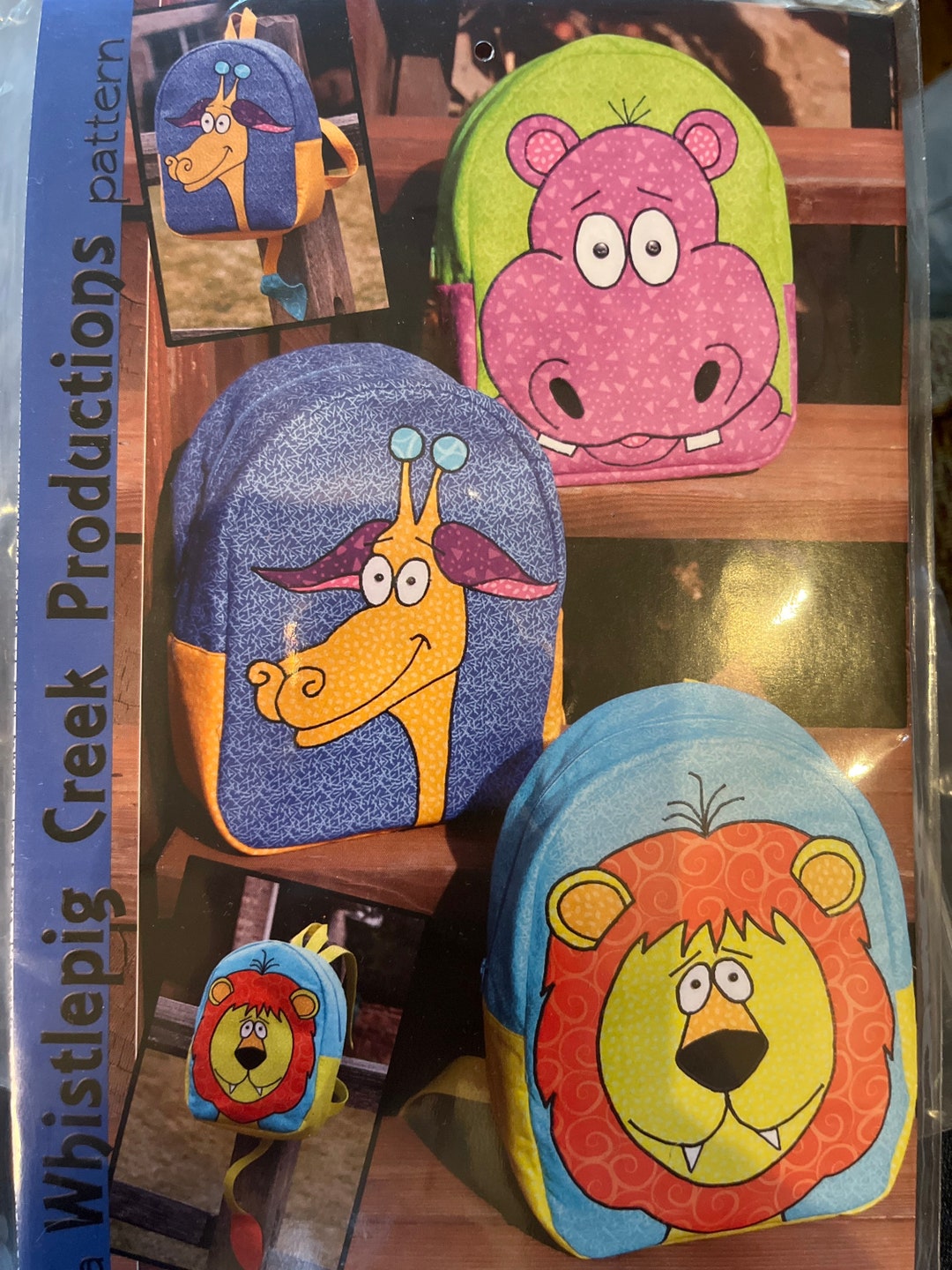 Hippo Backpack Kit by Keepsake Quilting. - Etsy