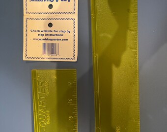 Add A-quarter Ruler 6in Plus A must Have for Foundation Paper Piecing ...