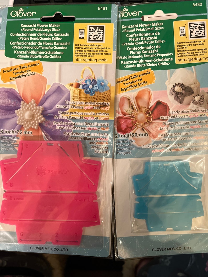 Clover Kanzashi Flower Makers - Etsy